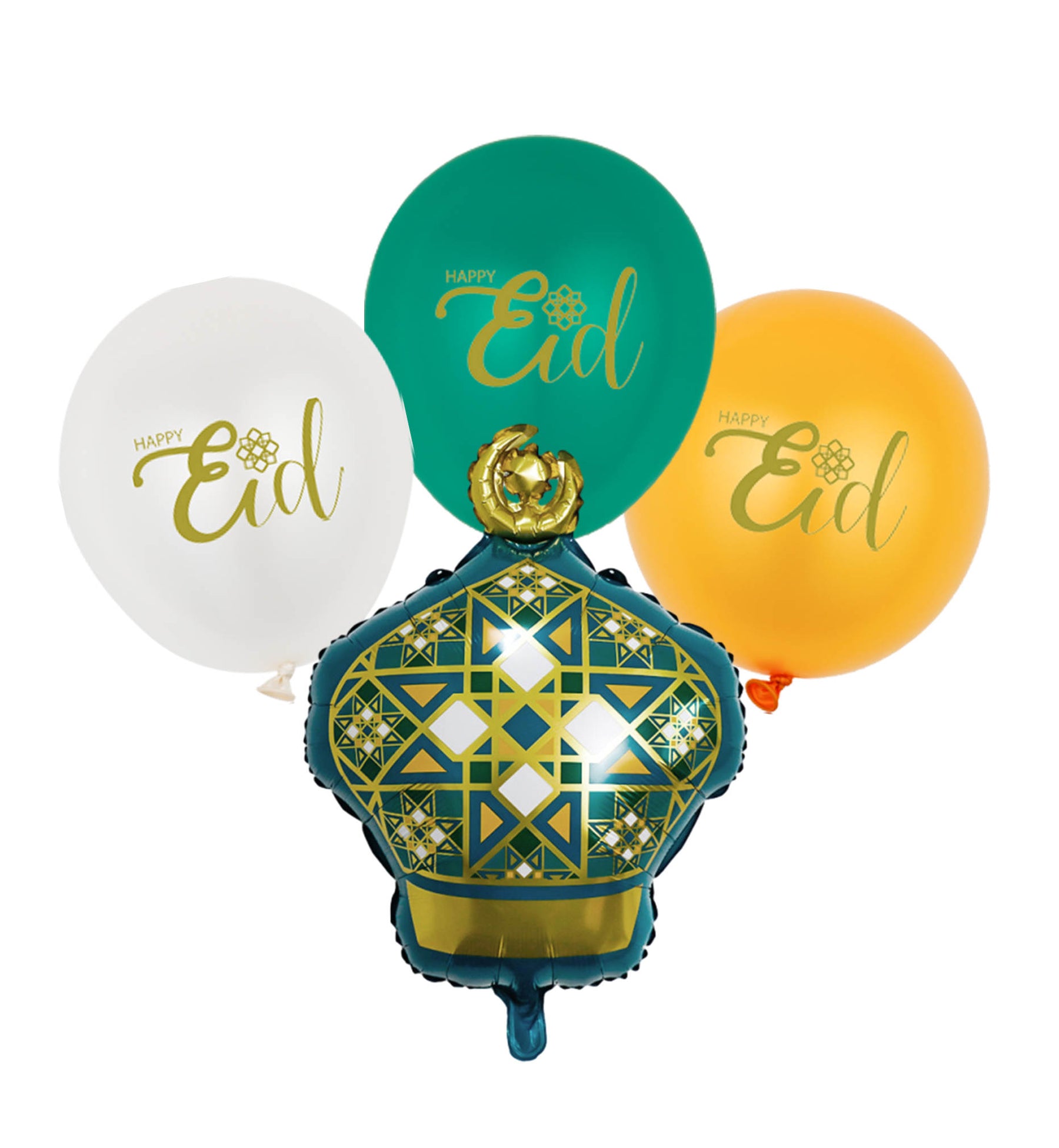 Rainbow Eid Balloon Set | Eid Balloon Set – Eid Creations