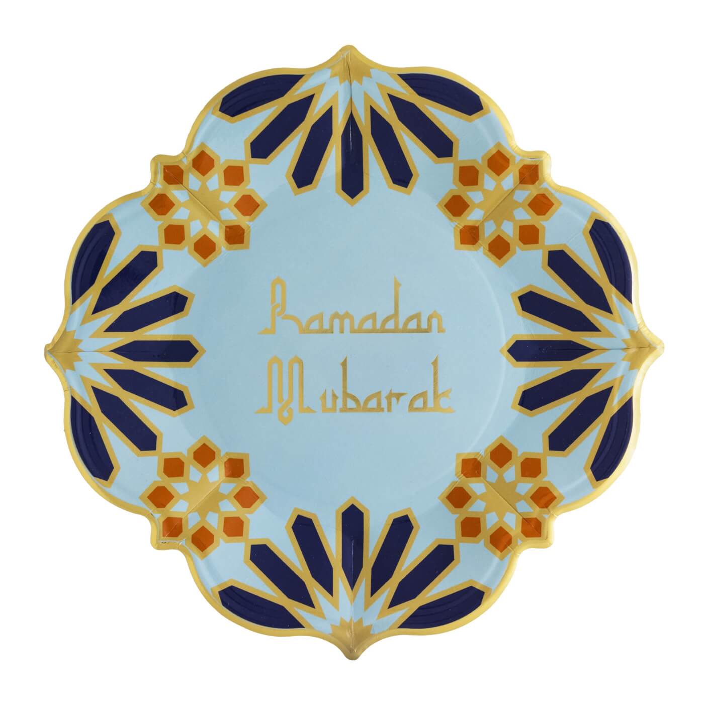 Ramadan Lunch Plates | Unique Porcelain Inspired Ramadan Plate – Eid ...