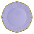 Lilac Dinner Plates | Unique Porcelain Inspired Party Paper Plate – Eid ...
